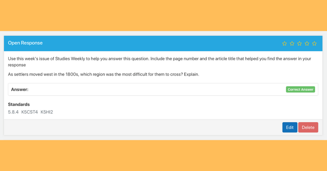Using Rubrics to Grade Open-Ended Questions - Studies Weekly Using Rubrics to Grade Open-Ended Questions - Studies Weekly