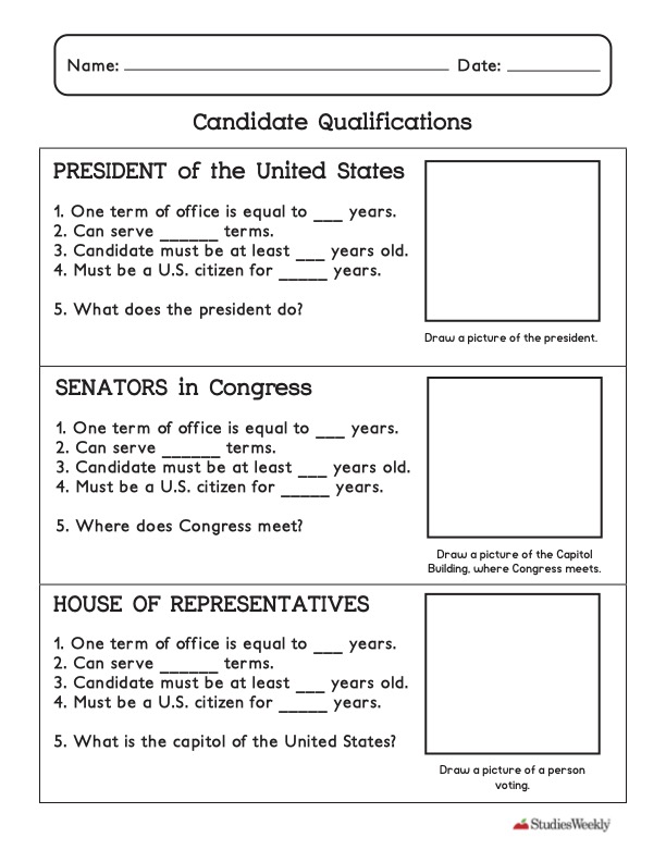 Lesson 5: Who Can Run For Office