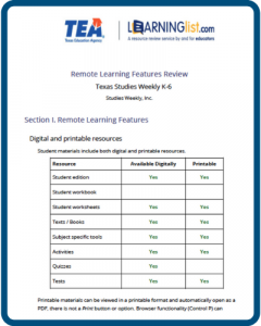 Texas TEKS Aligned Social Studies & Science Curriculum - Studies Weekly