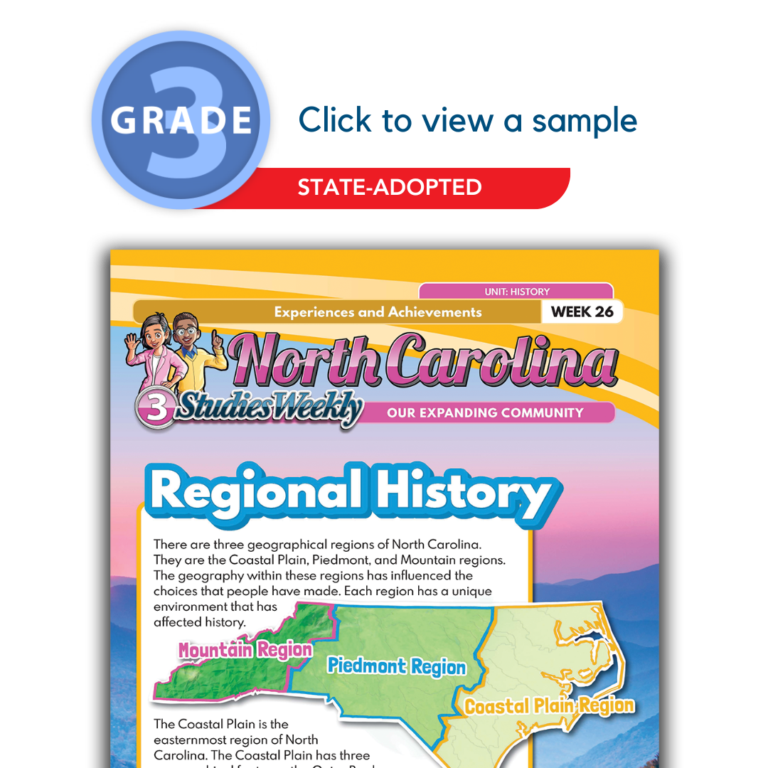 North Carolina – Social Studies & Science Curriculum - Studies Weekly