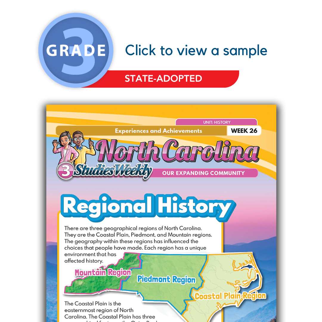 North Carolina – Social Studies & Science Curriculum - Studies Weekly