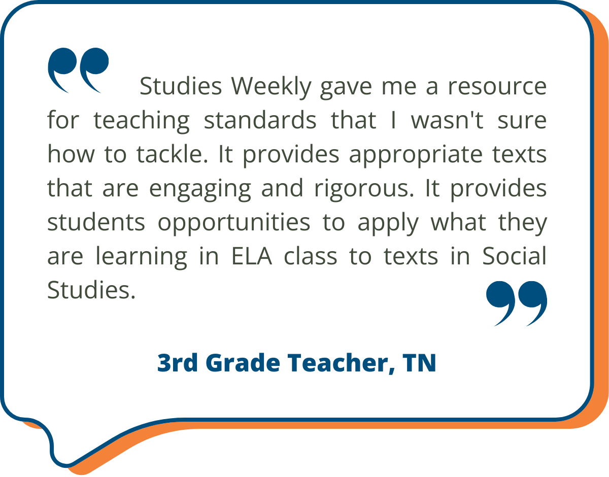 Tennessee – Social Studies & Science Curriculum - Studies Weekly