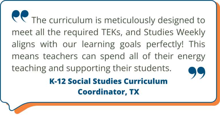 Texas TEKS Aligned Social Studies & Science Curriculum - Studies Weekly