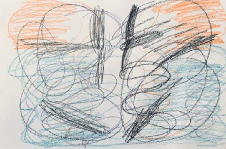 Picture This: Using Bilateral Drawing to Recenter and Destress