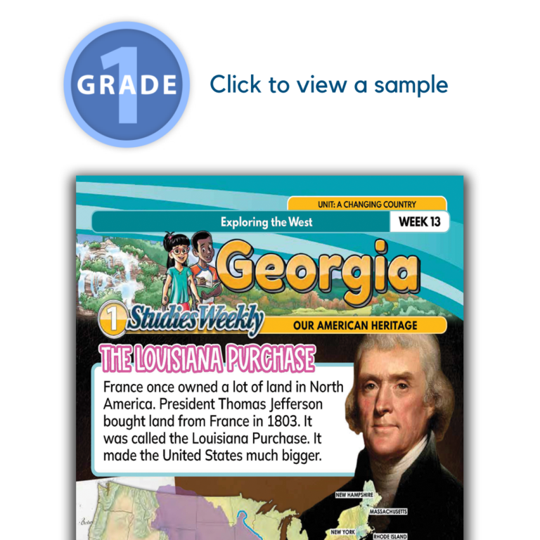 Georgia – Social Studies & Science Curriculum - Studies Weekly