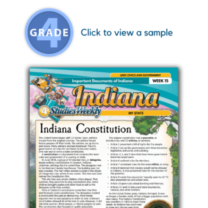Indiana – Social Studies & Science Curriculum - Studies Weekly