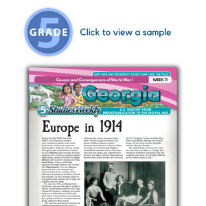 Georgia – Social Studies & Science Curriculum - Studies Weekly