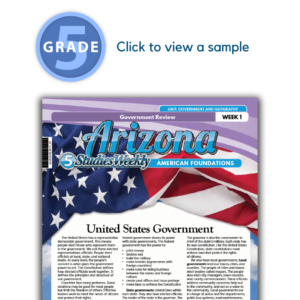 Arizona – Social Studies & Science Curriculum - Studies Weekly