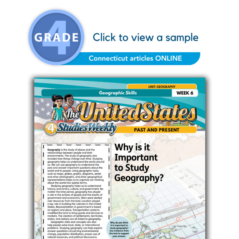 Connecticut – Social Studies & Science Curriculum - Studies Weekly
