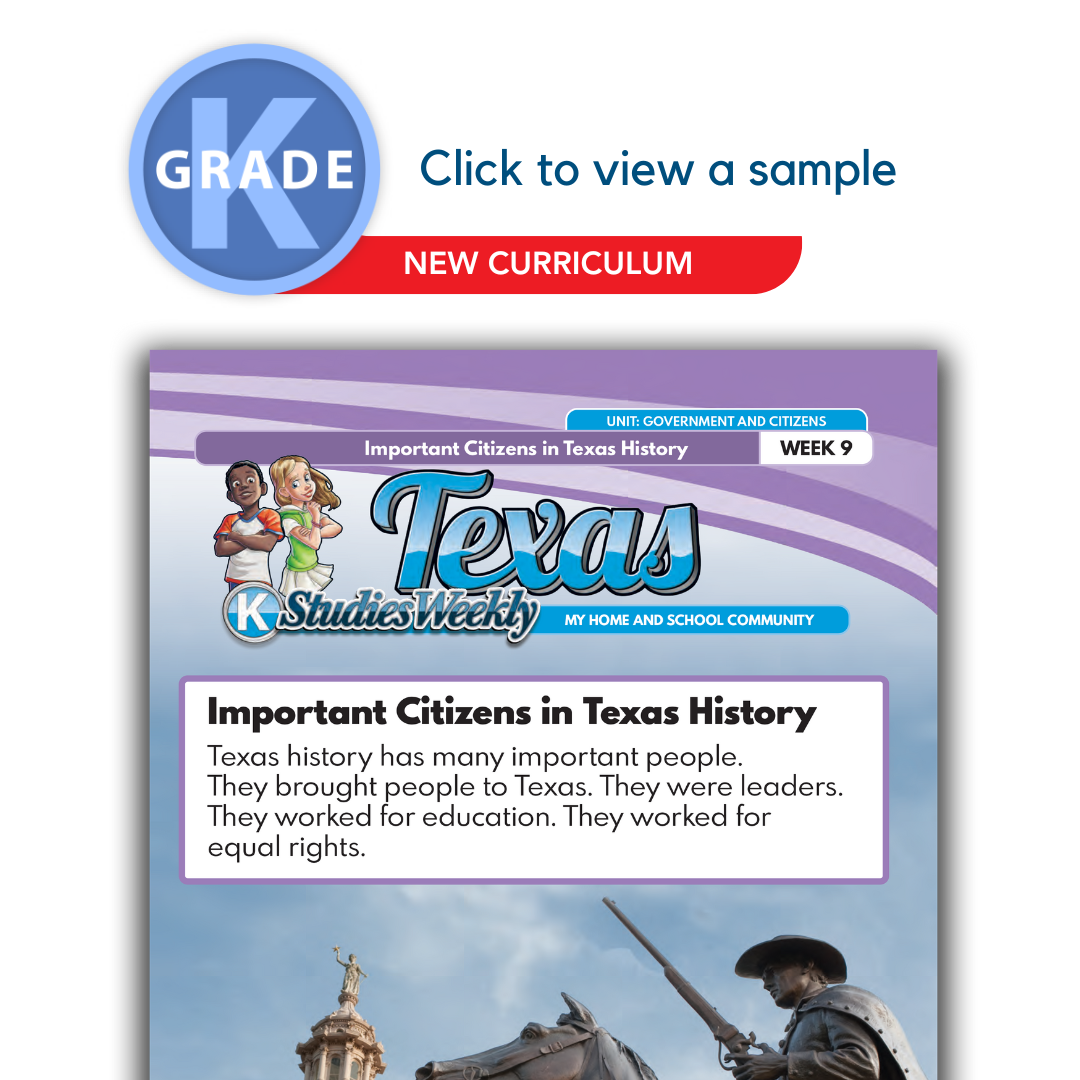 Texas TEKS Aligned Social Studies & Science Curriculum - Studies Weekly