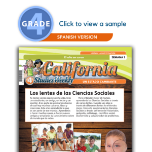 California Social Studies and Science Curriculum