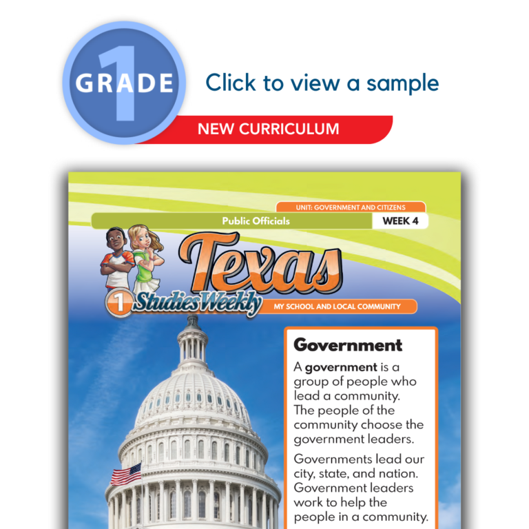 Texas TEKS Aligned Social Studies & Science Curriculum - Studies Weekly
