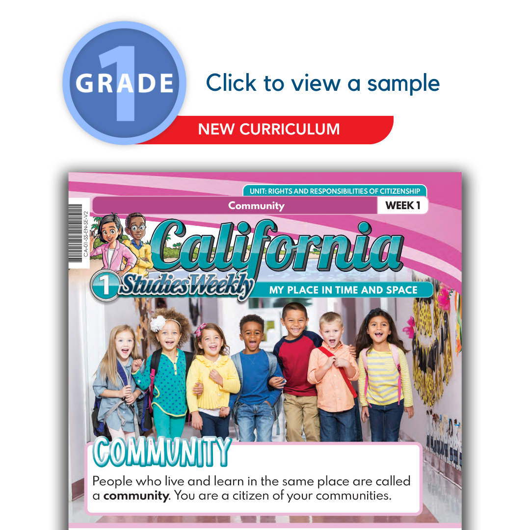 California Social Studies and Science Curriculum